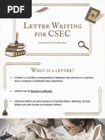 CSEC Eng A Mark Scheme January 2020 | PDF | Argument | Subject (Grammar)