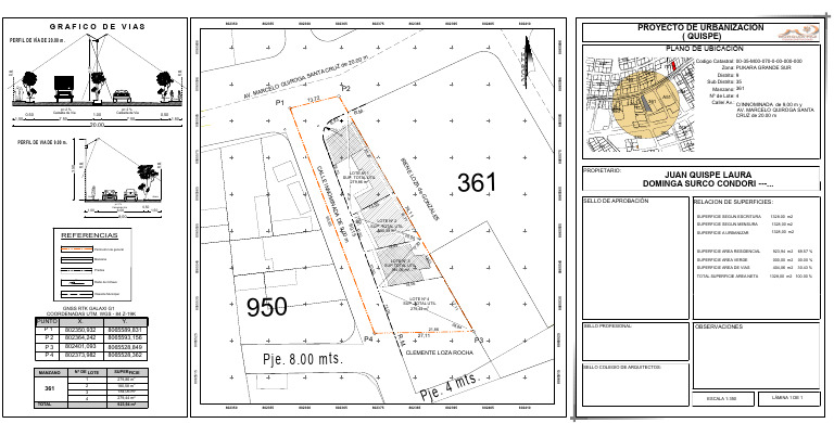 Proyecto de Urbanizacion | PDF