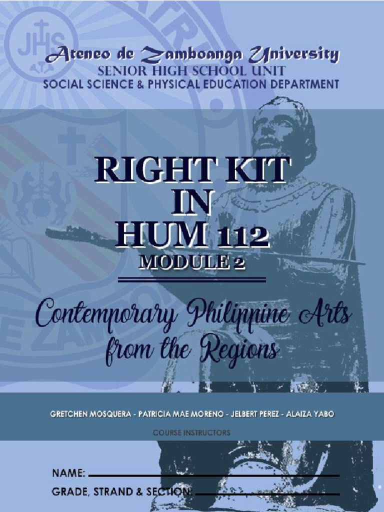 Contemporary Philippine Arts Module | PDF | Choreography | Learning