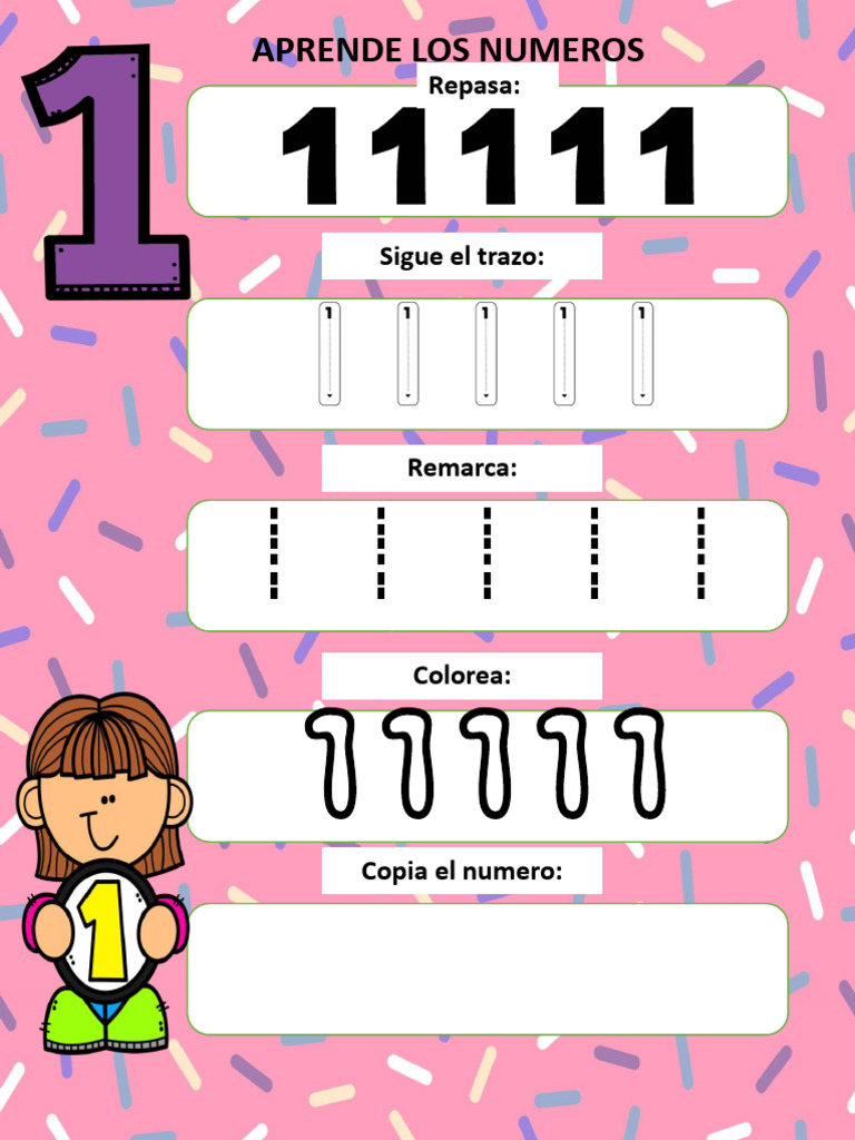 Aprende los Números del 1 al 10 | PDF