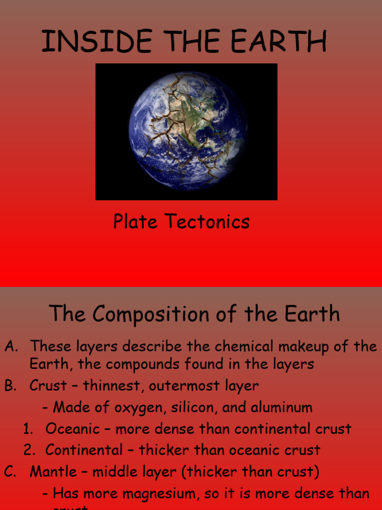 Earth's Layers: Crust, Mantle, Core Explained | PDF