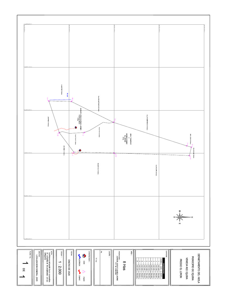 D - PLANOS GARMINS & Auto Cad - MOISES GOMEZ - LOTE EL LIMON ...