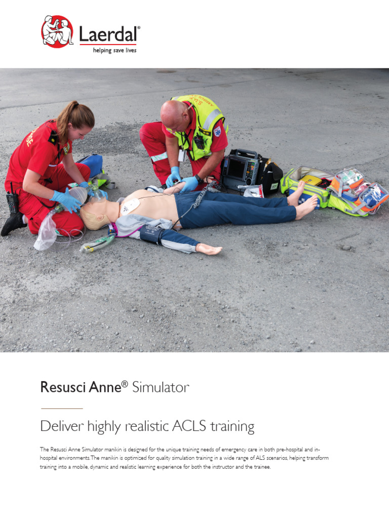 Resusci Anne Simulator | PDF | Cardiopulmonary Resuscitation | Clinical ...
