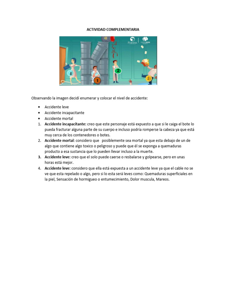 Actividad Complementaria | PDF