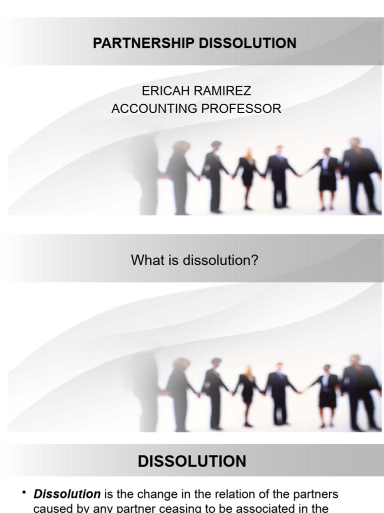 Partnership Dissolution and Admission Guide | PDF | Debits And Credits ...