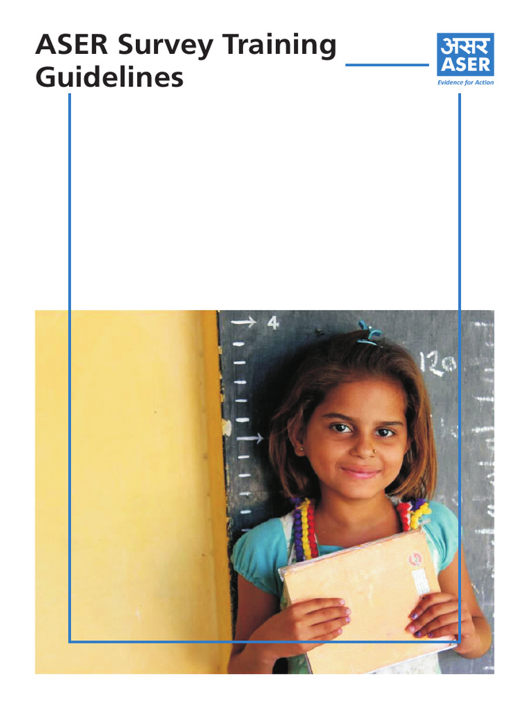 ASER Survey Training Guidelines | PDF