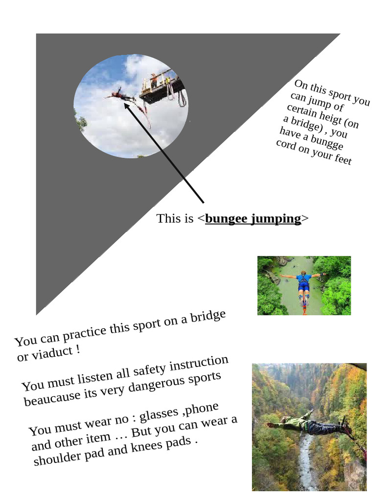 Bungee Jumping Safety Guidelines | PDF