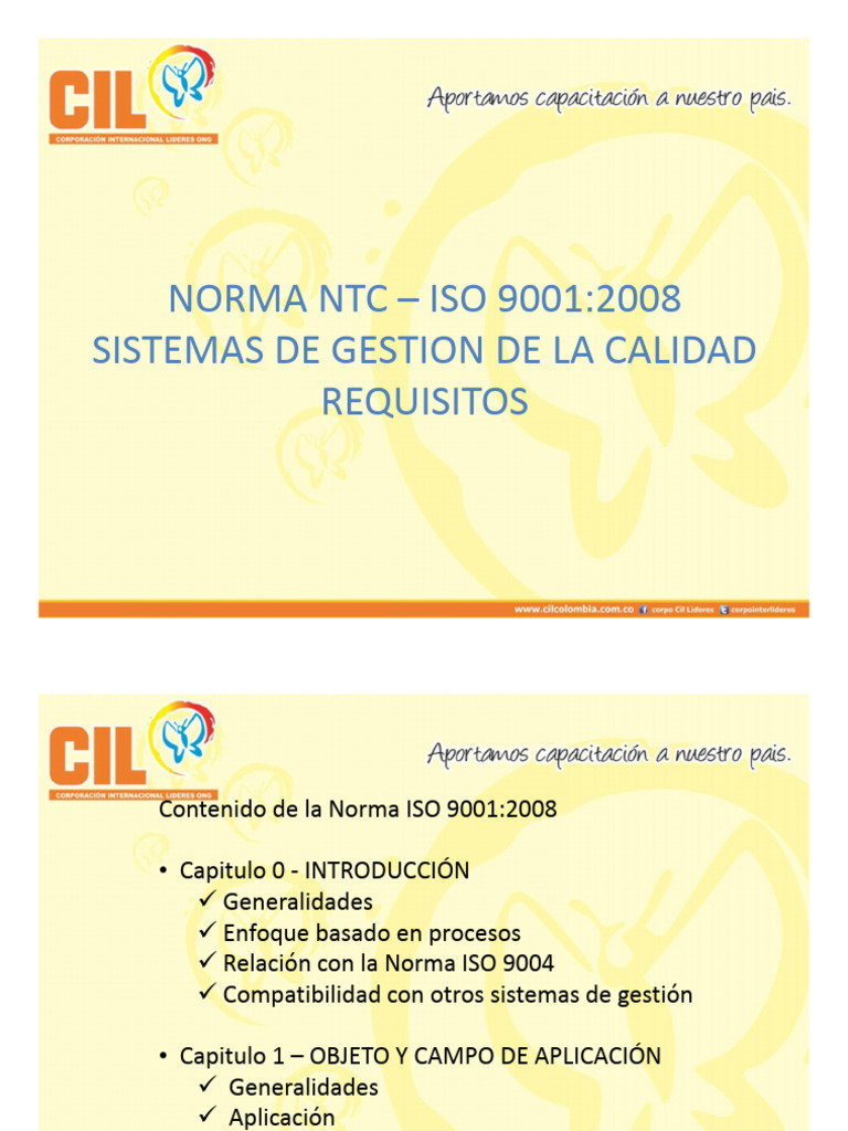 MODULO II ISO 9001 (Modo de Compatibilidad) | PDF | Gestión de la ...