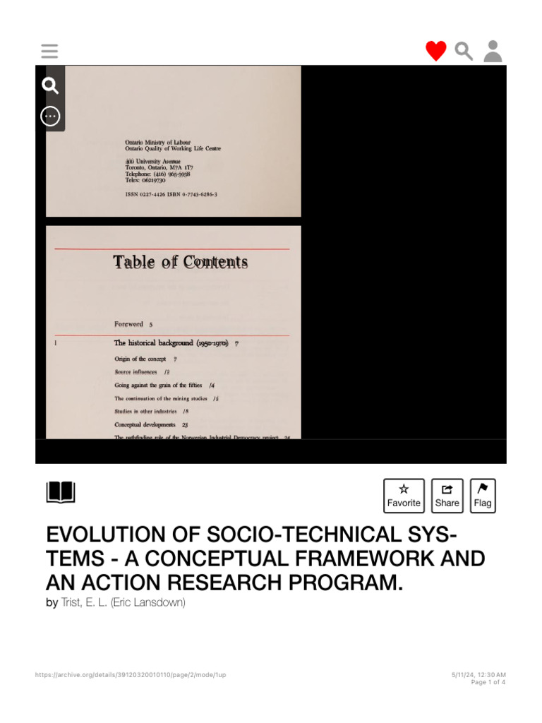 Evolution Of Socio Technical Systems A Conceptual Framework And An Action Rese Pdf Computing