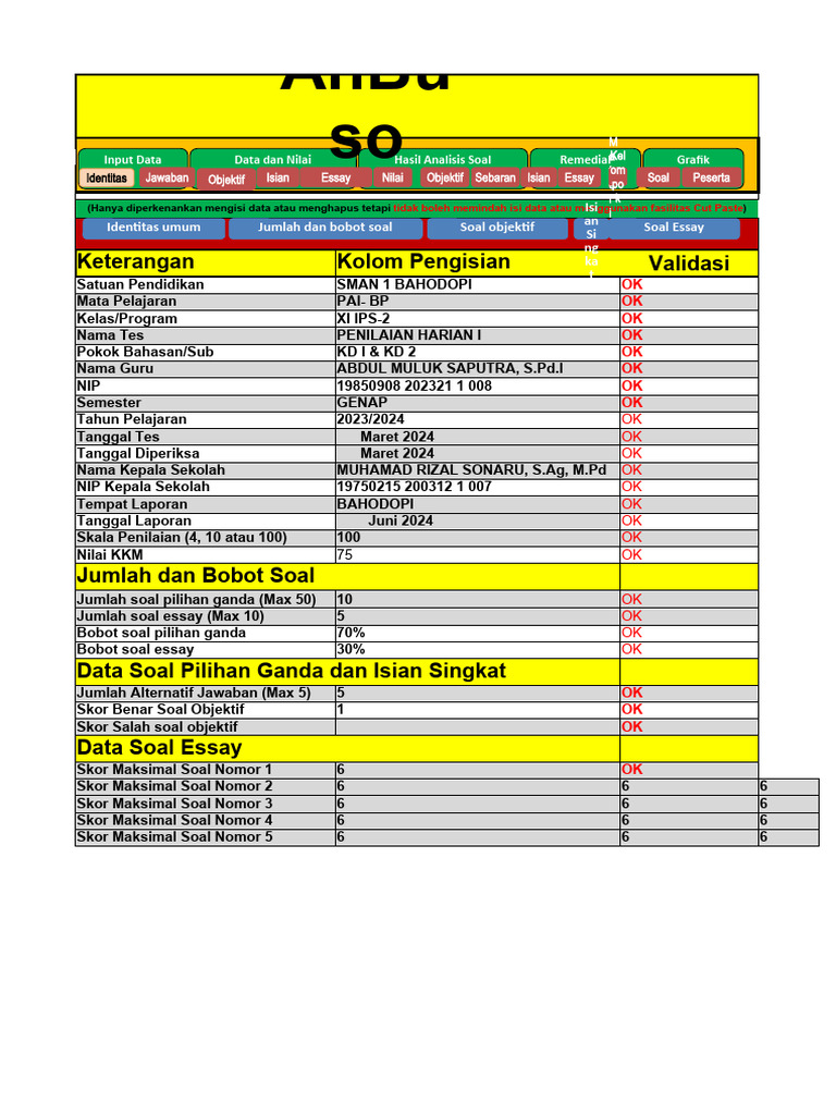 PH Pai Xi Ips 2 Genap 2024 | PDF