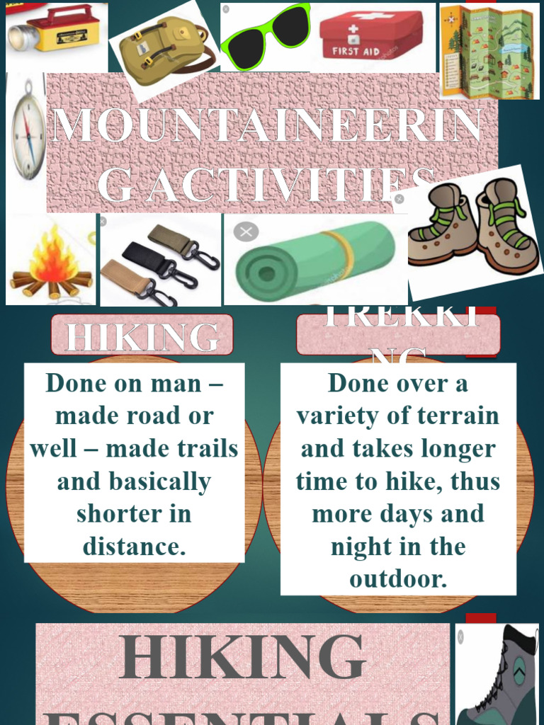 Hiking and Trekking Essentials Guide | PDF