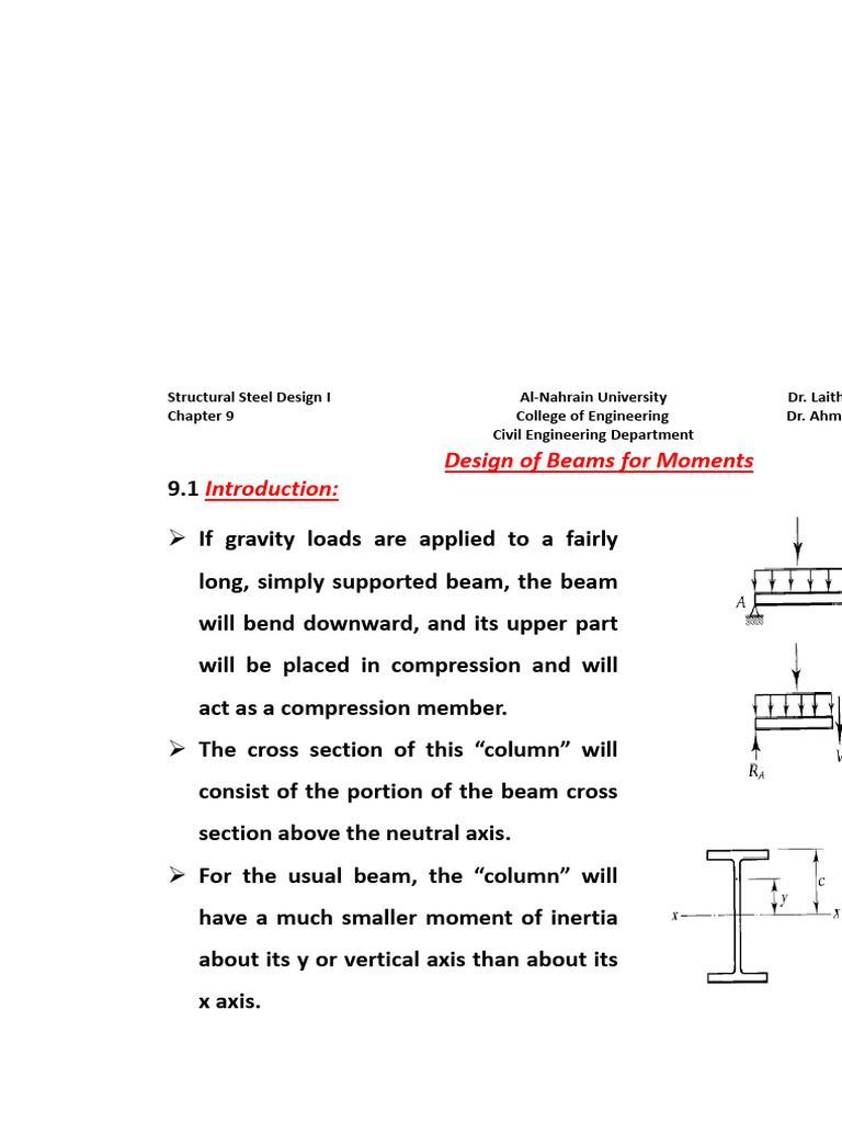 جزء اول ستيل | PDF | Beam (Structure) | Buckling