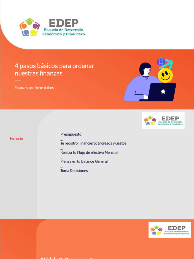 Unidad2 Edep | PDF | Presupuesto | Economias