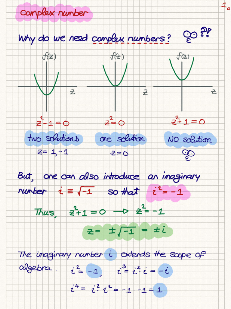 10820林秀豪教授應用數學入門筆記 - C1 complex number | PDF | Electrical Impedance ...