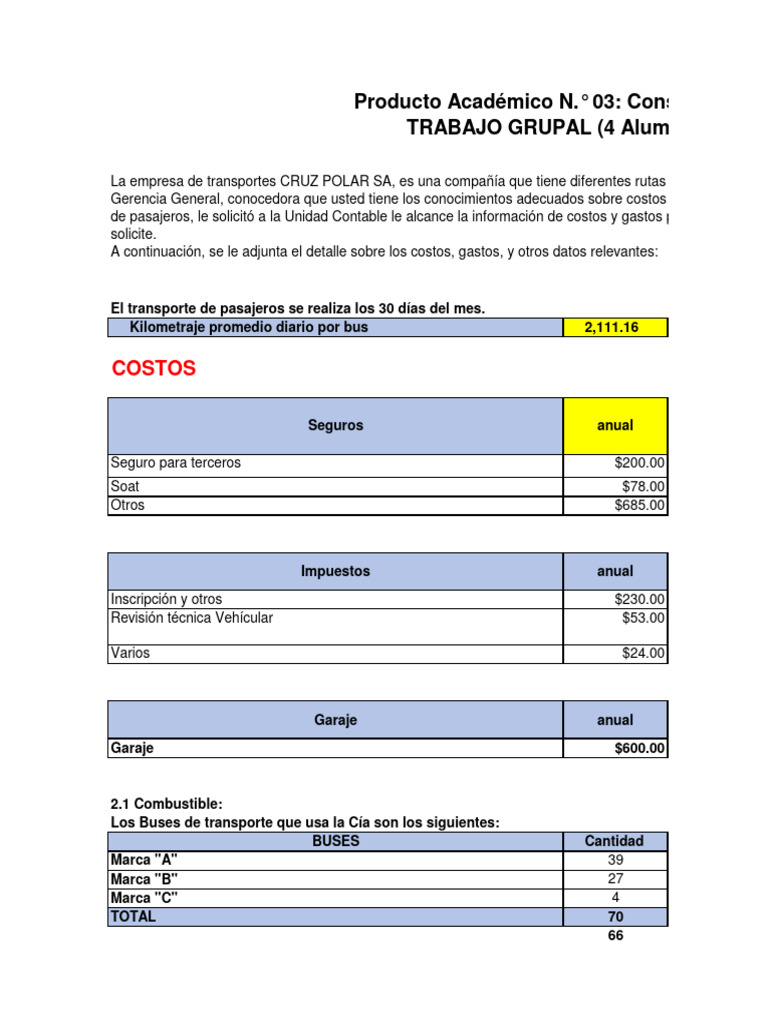Pa 3 Costos de Produccion Por Sectores Economicos | PDF | Marca