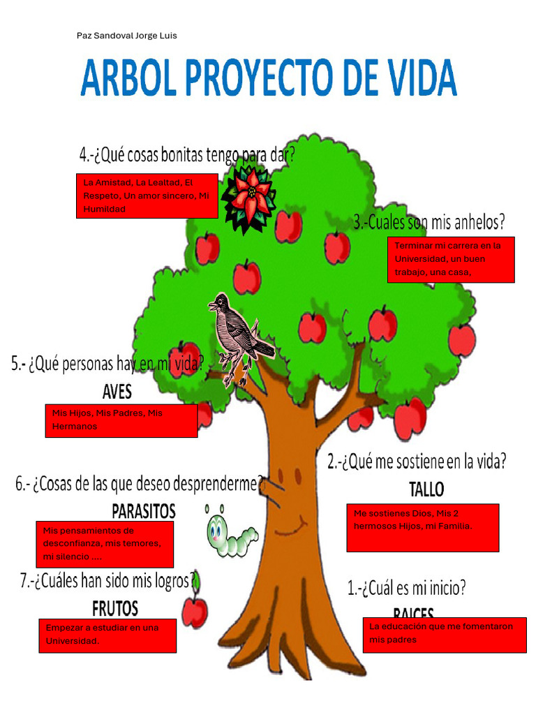 Arbol de Proyecto de Vidad | PDF