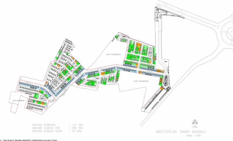 Masterplan Taman Mandali 1 (3) | PDF
