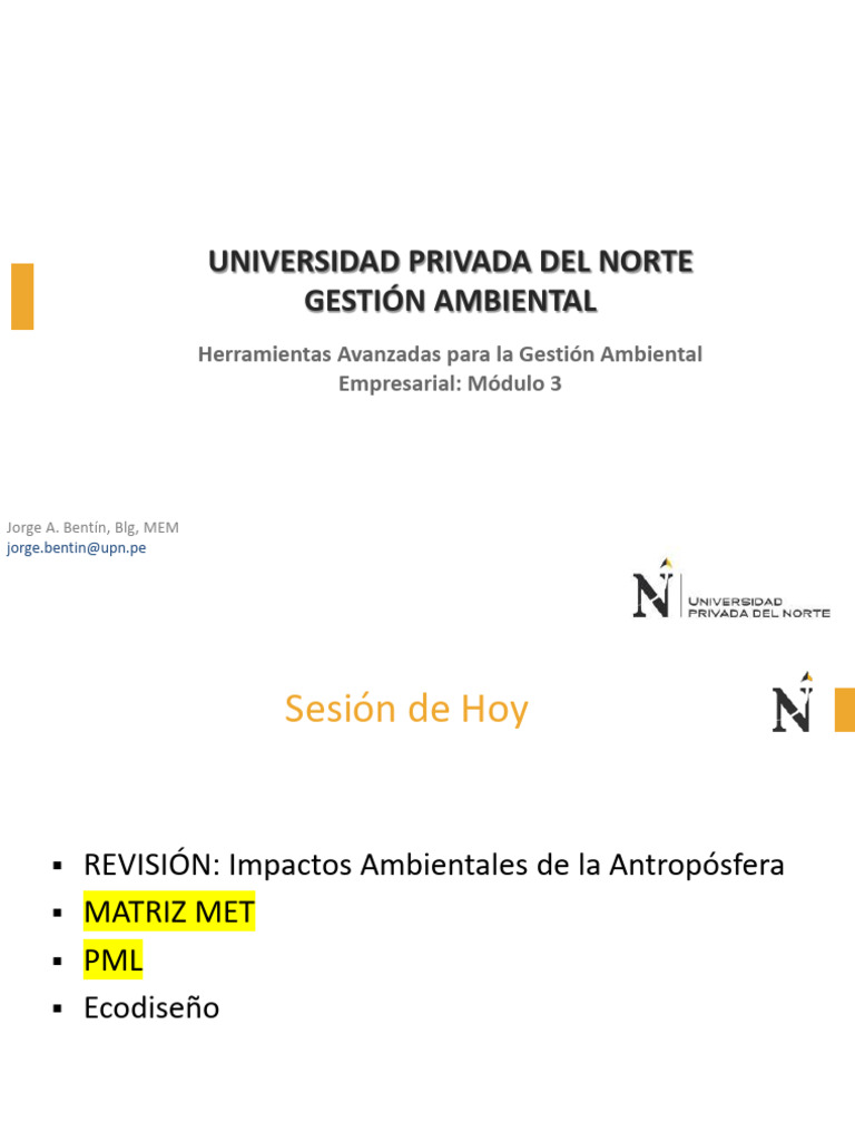 Herramientas Avanzadas para la Gestión Ambiental Empresarial - Módulo 3 Parte 2 | PDF | Residuos ...