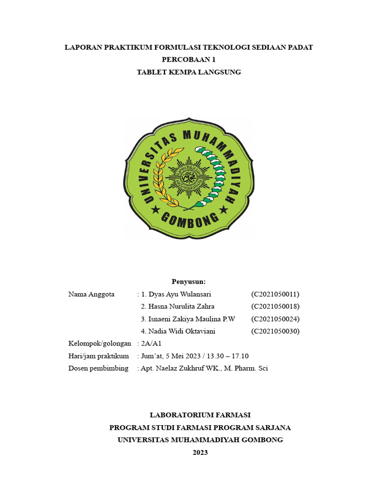 A1 - Lapres Fts Padat | PDF
