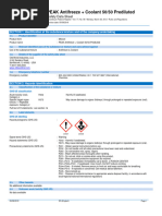 MSDS Ultra Coolant | PDF | Firefighting | Dangerous Goods