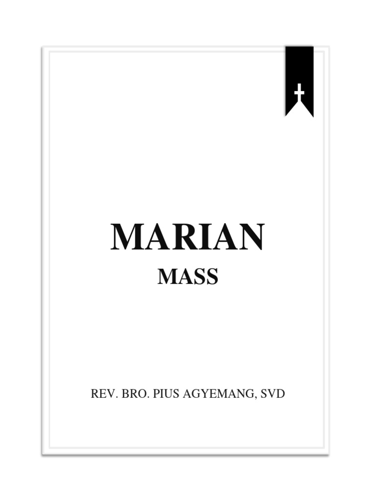 Marian Mass | PDF