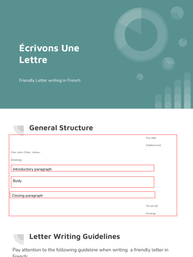 Écrivons Une Lettre | PDF