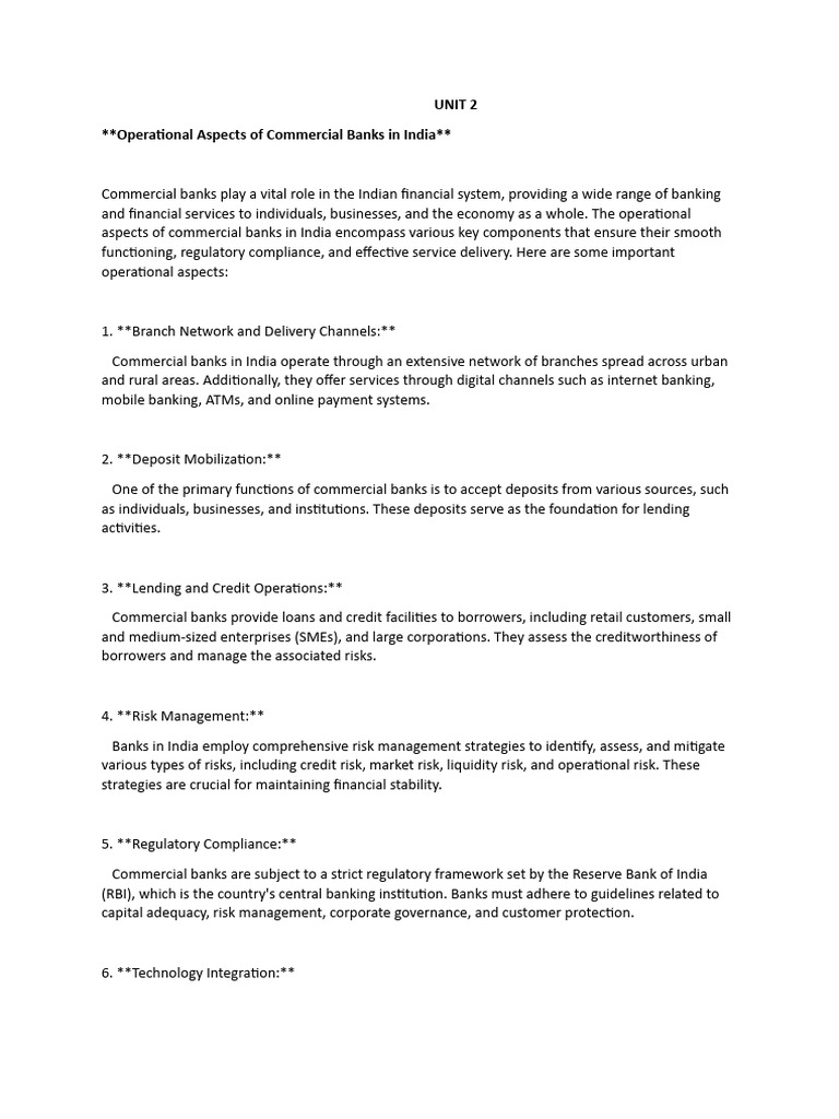 UNIT 2 Banking & Insurance | PDF | Cheque | Negotiable Instrument