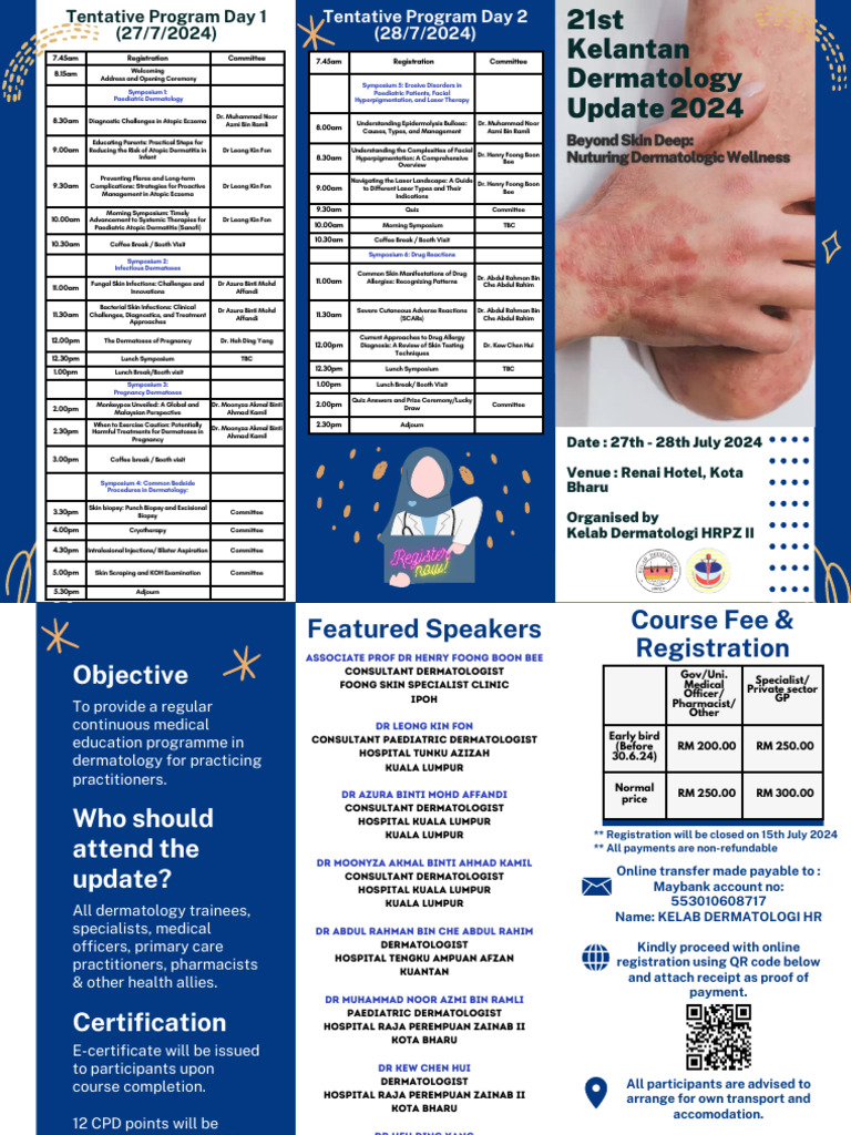 KDU 2024 Brochure Version 2 | Download Free PDF | Dermatitis | Dermatology