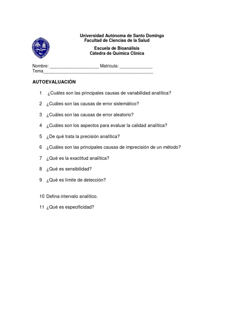 Tarea de La Unidad 7-9 QCB | PDF | Desviación Estándar | Laboratorios