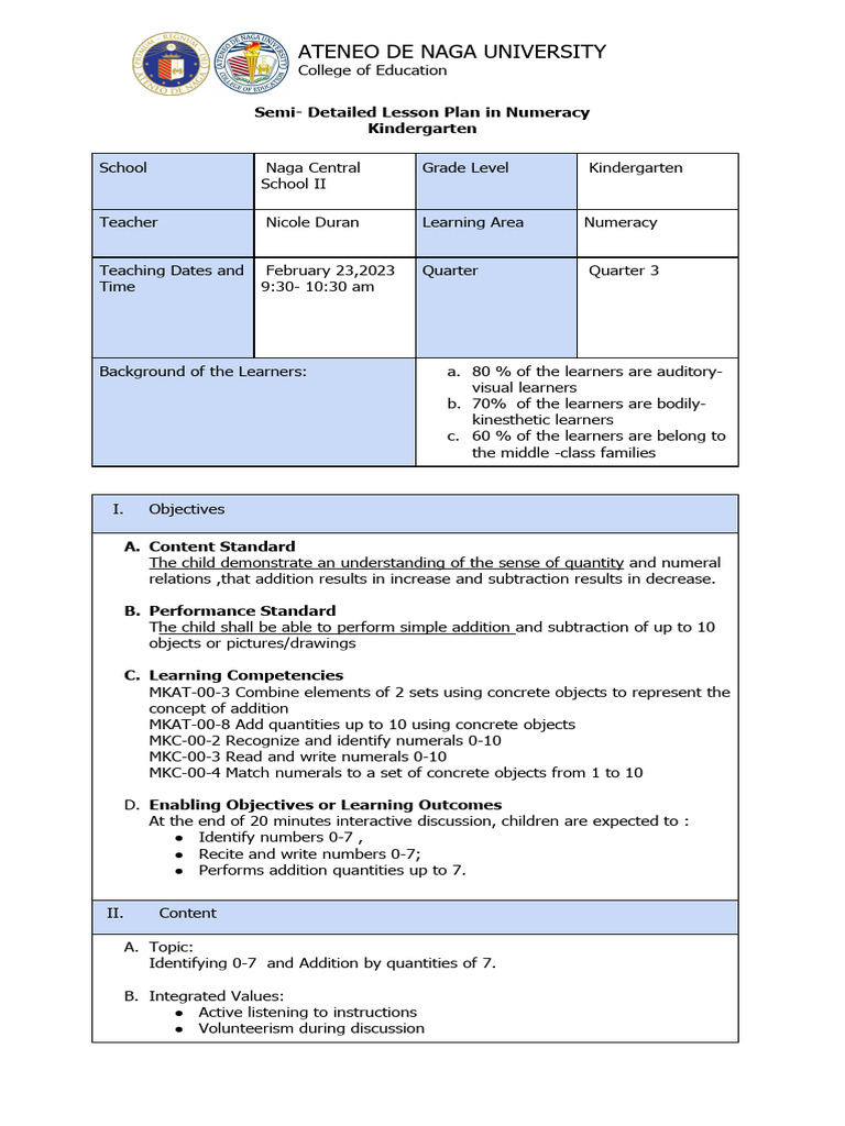 SDLP 1st Trial Teaching | Download Free PDF | Learning | Teachers