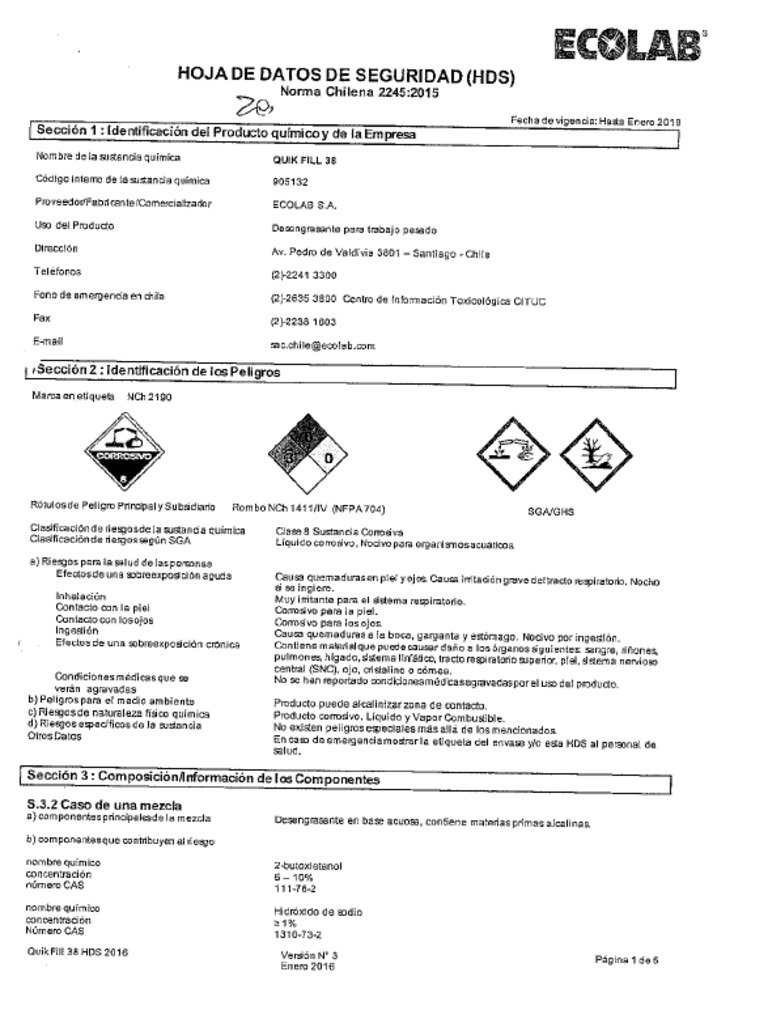 HDS Quick Fill 38 | PDF