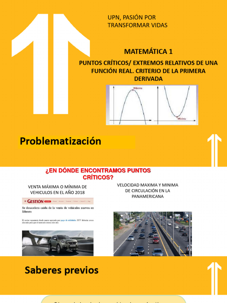 S5_PPT_CRITERIO DE LA PRIMERA DERIVADA | PDF | Derivado | Función ...