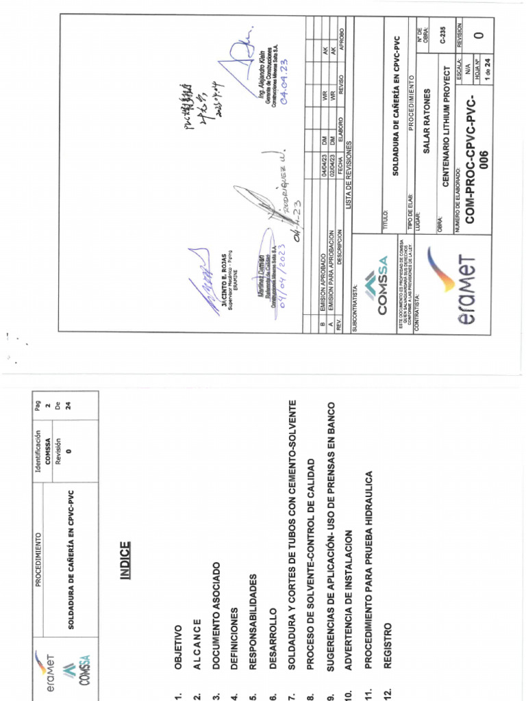 003 - Com-Porc-Cpvc-Pvc - 006 - Soldaura de Cañeria en CPVC-PCV | PDF