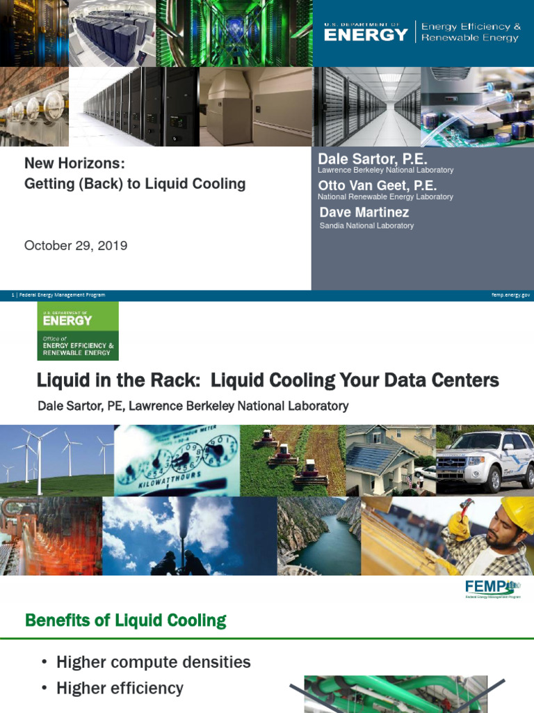 Lez.c-02-DataCentre Cooling | PDF | Data Center | Efficient Energy Use