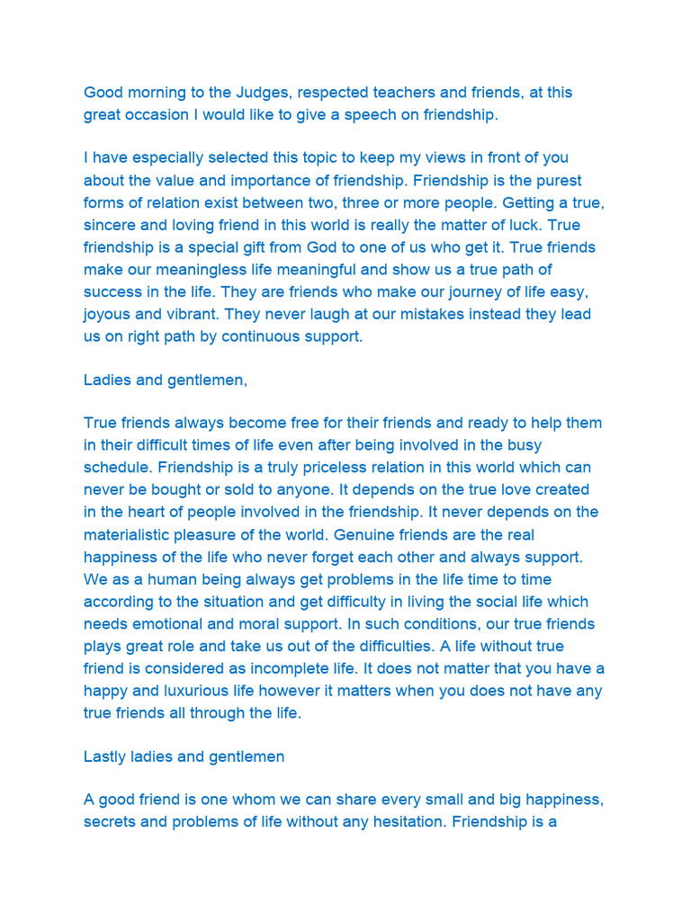 SKRIP Public Speaking | PDF