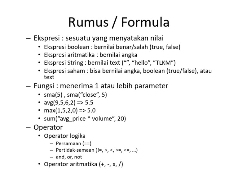 Data Saham Indonesia PPT-12 | PDF | Karier & Perkembangan | Metode ...