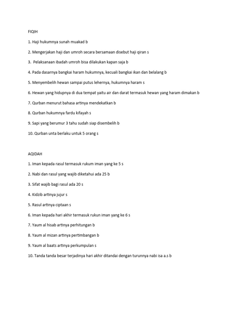 Soal Ranking 1 Dta 4 | PDF