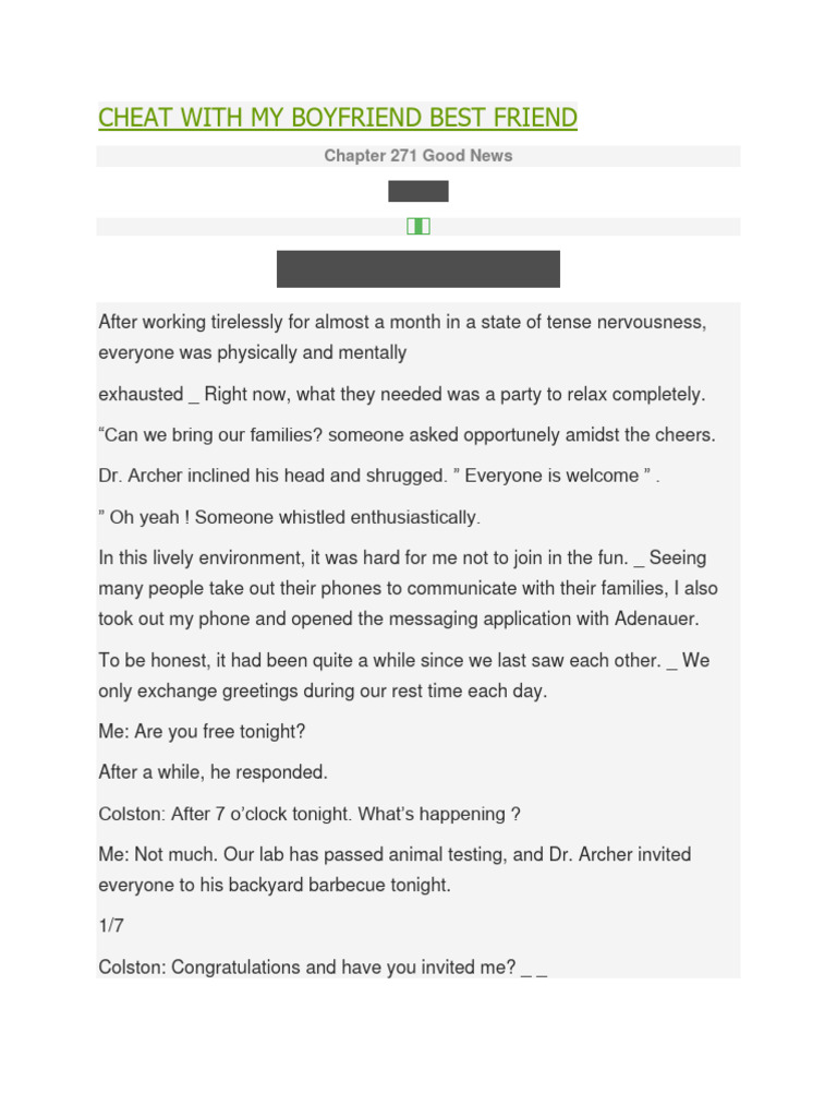 Cheat 271 280 | PDF | Anger