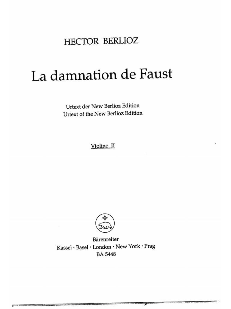 La Damnation de Faust - Berlioz | PDF