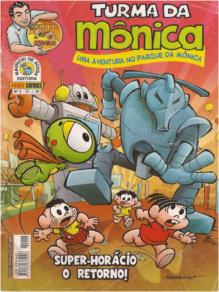 Turma Da Mônica - Uma Aventura No Parque Da Mônica 02 | PDF