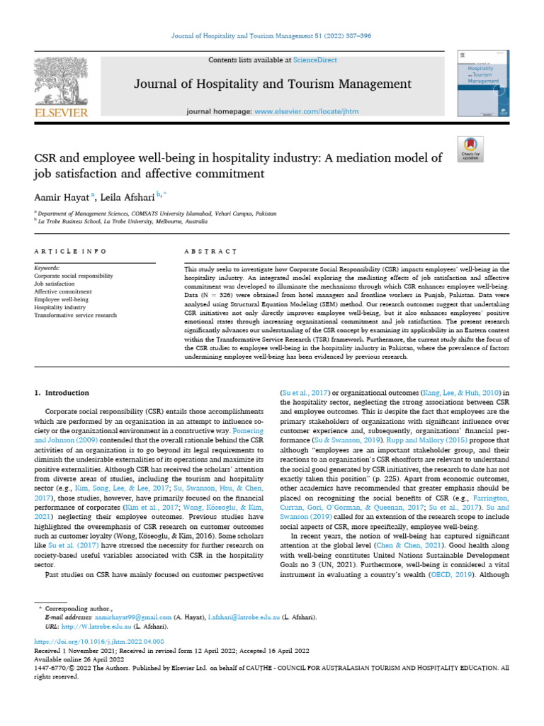 NC2 | PDF | Corporate Social Responsibility | Job Satisfaction