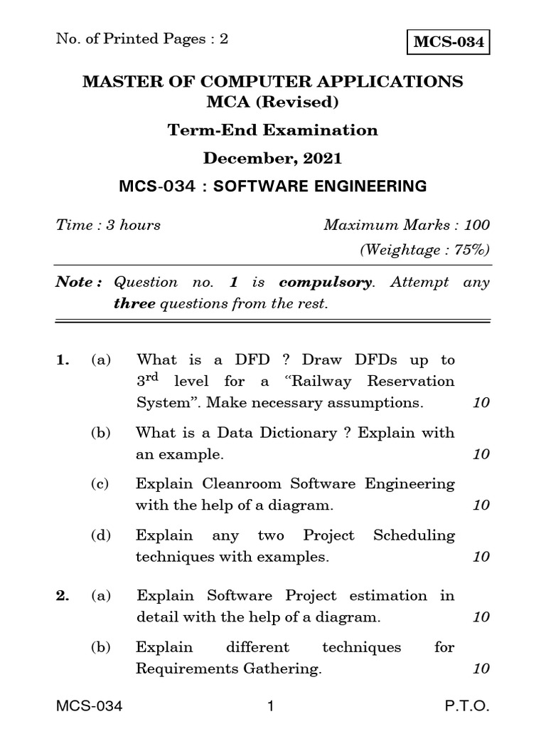 MCS 34 | PDF