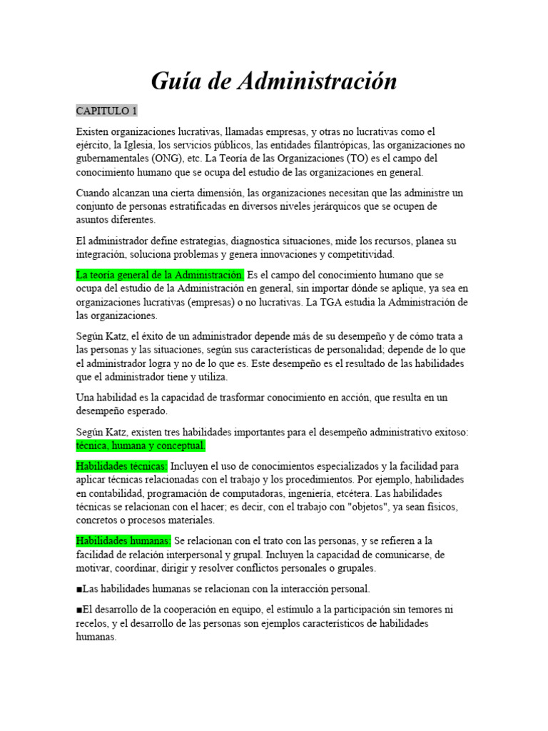 Guia de Admin | PDF | Conocimiento | Pensamiento
