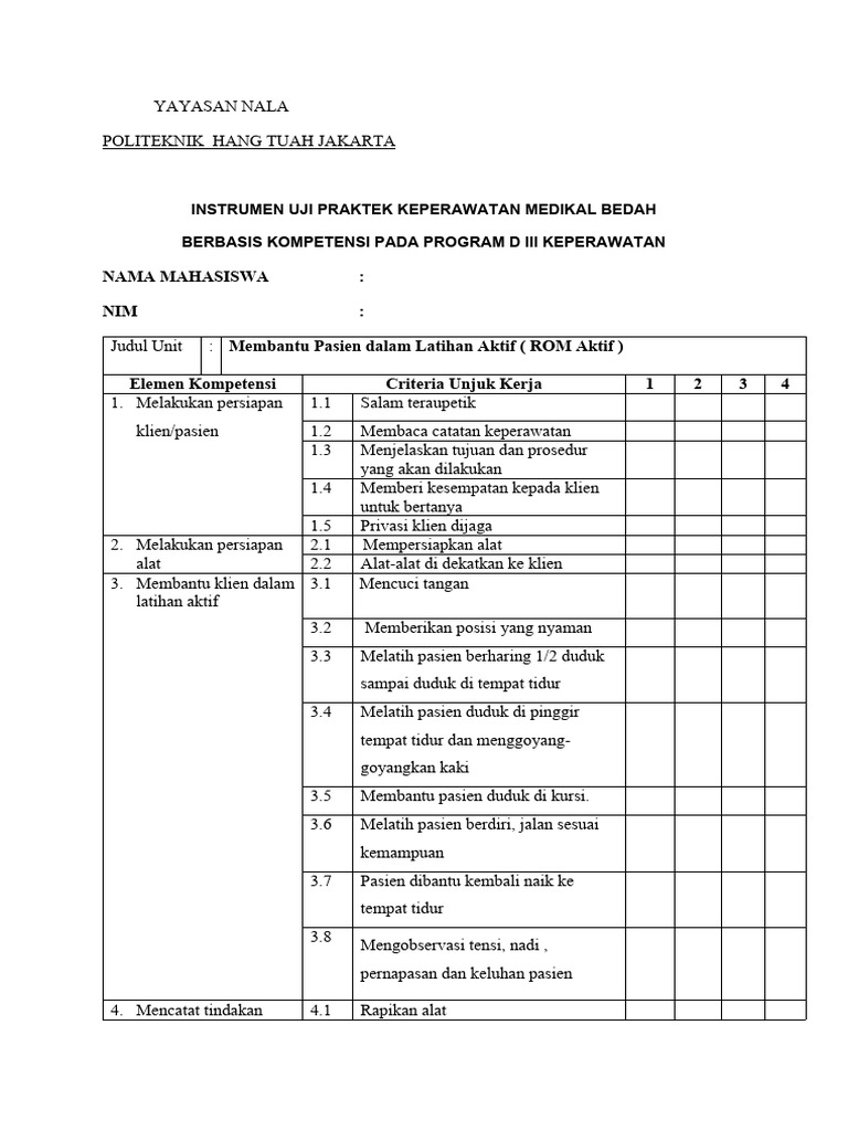 Sop Rom Aktif Dan Pasif | PDF | Karier & Perkembangan