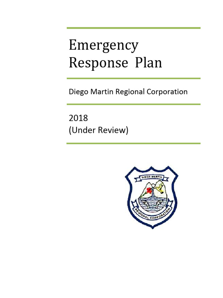 Diego Martin Emergency Operations Plan | PDF | Emergency Management ...