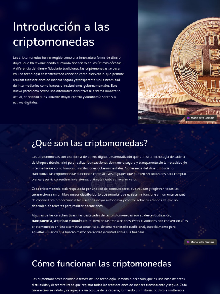 Introduccion a las criptomonedas | PDF | Criptomoneda | Bitcoin