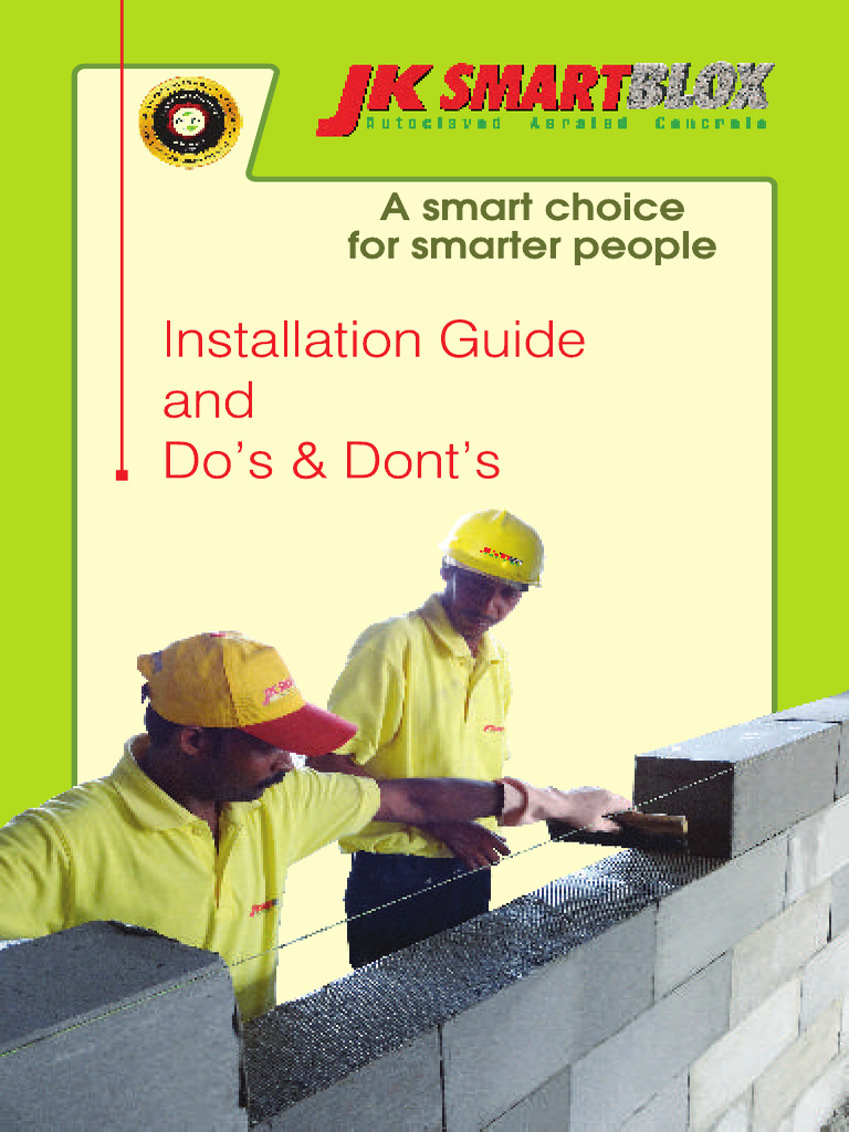 JK Smartblox User Installation Guide | PDF