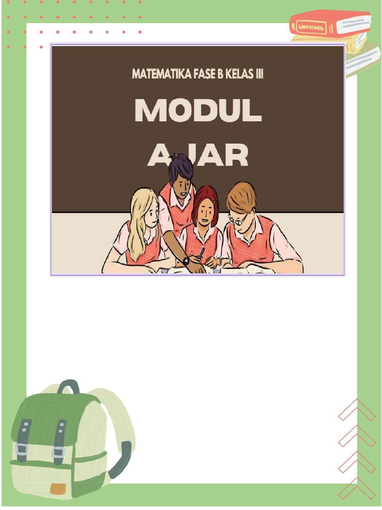 Modul Ajar Math 2024 SMP | PDF | Sains & Matematika