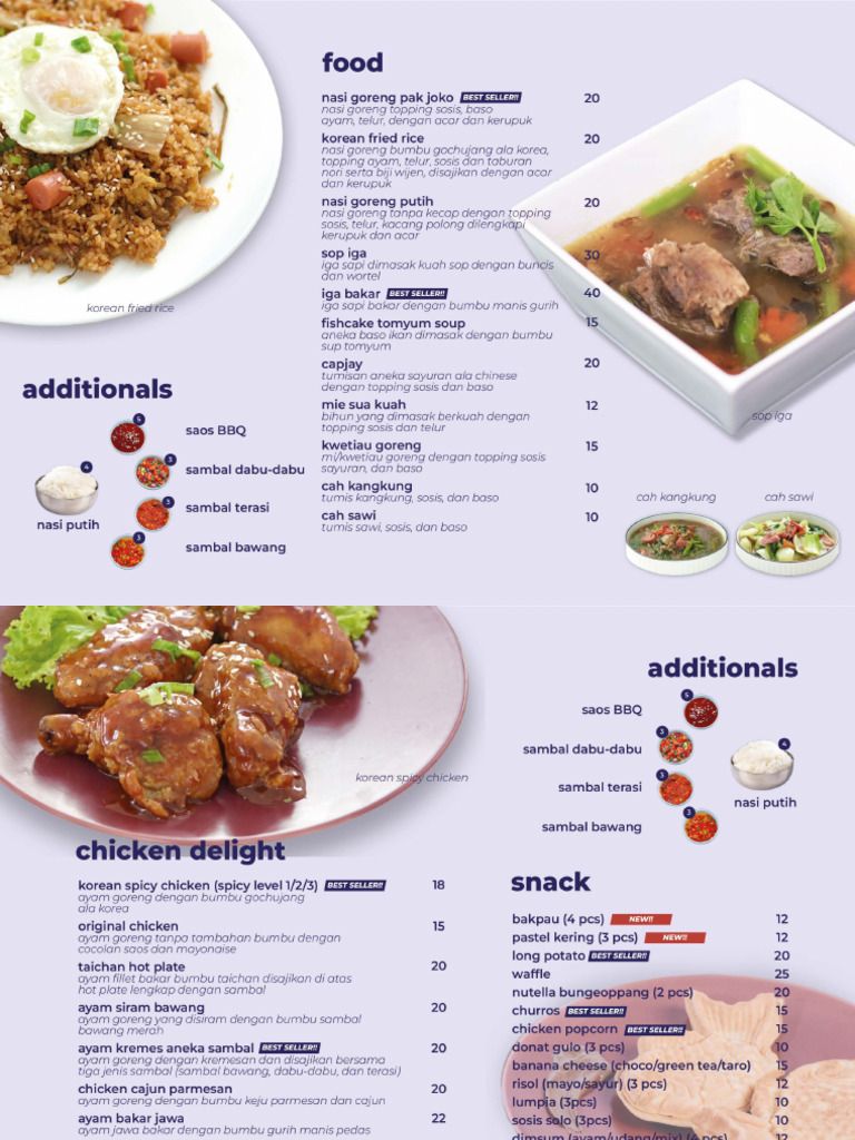Menu | PDF