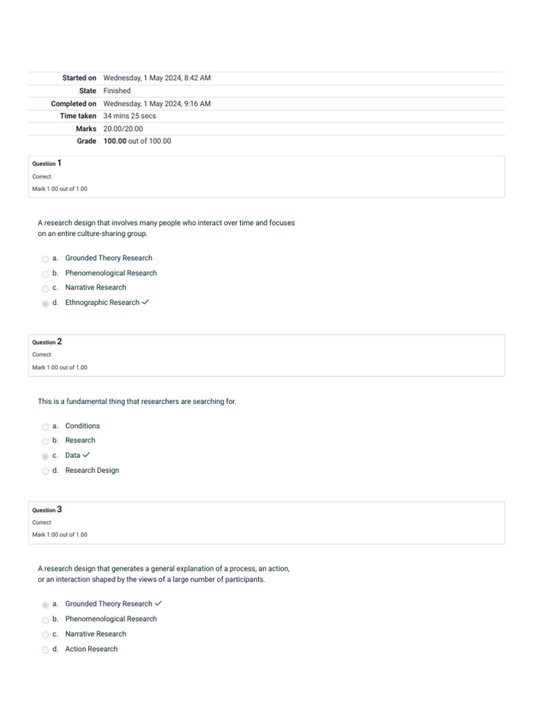 Performance Task 1 - Attempt Review | PDF | Methodology | Sampling (Statistics)